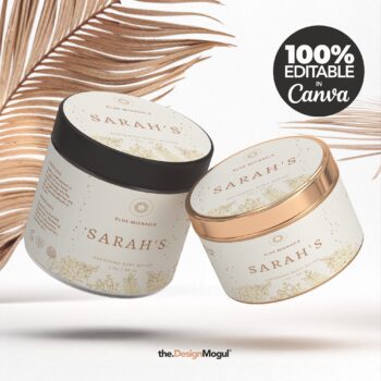 Sarah's Collection - DIY Minimalist Skincare Label Template Bundle ...